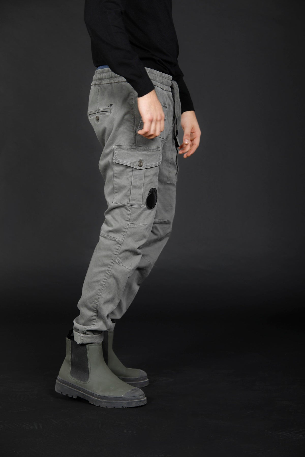 George Мъжки карго панталон от стретч габардин, лимитирана серия ① ...